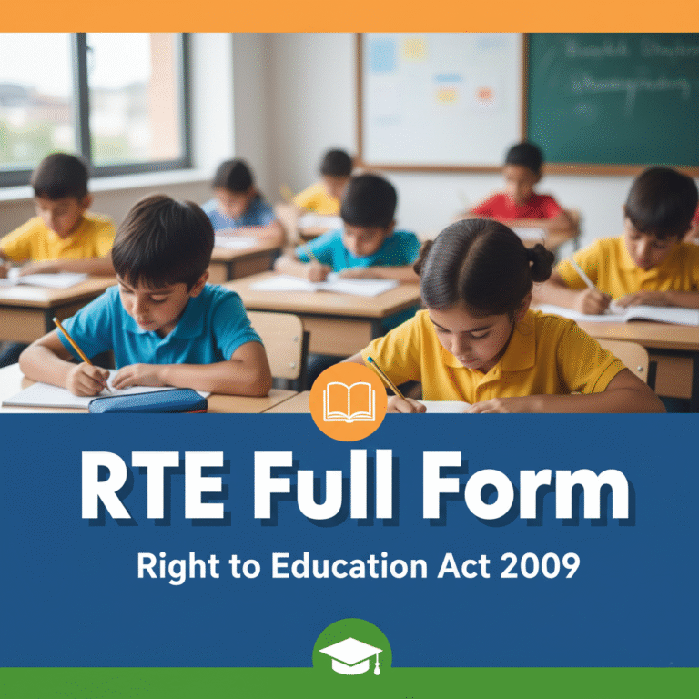 RTE Full Form Explained: Meaning, Examples & 2026 Guide