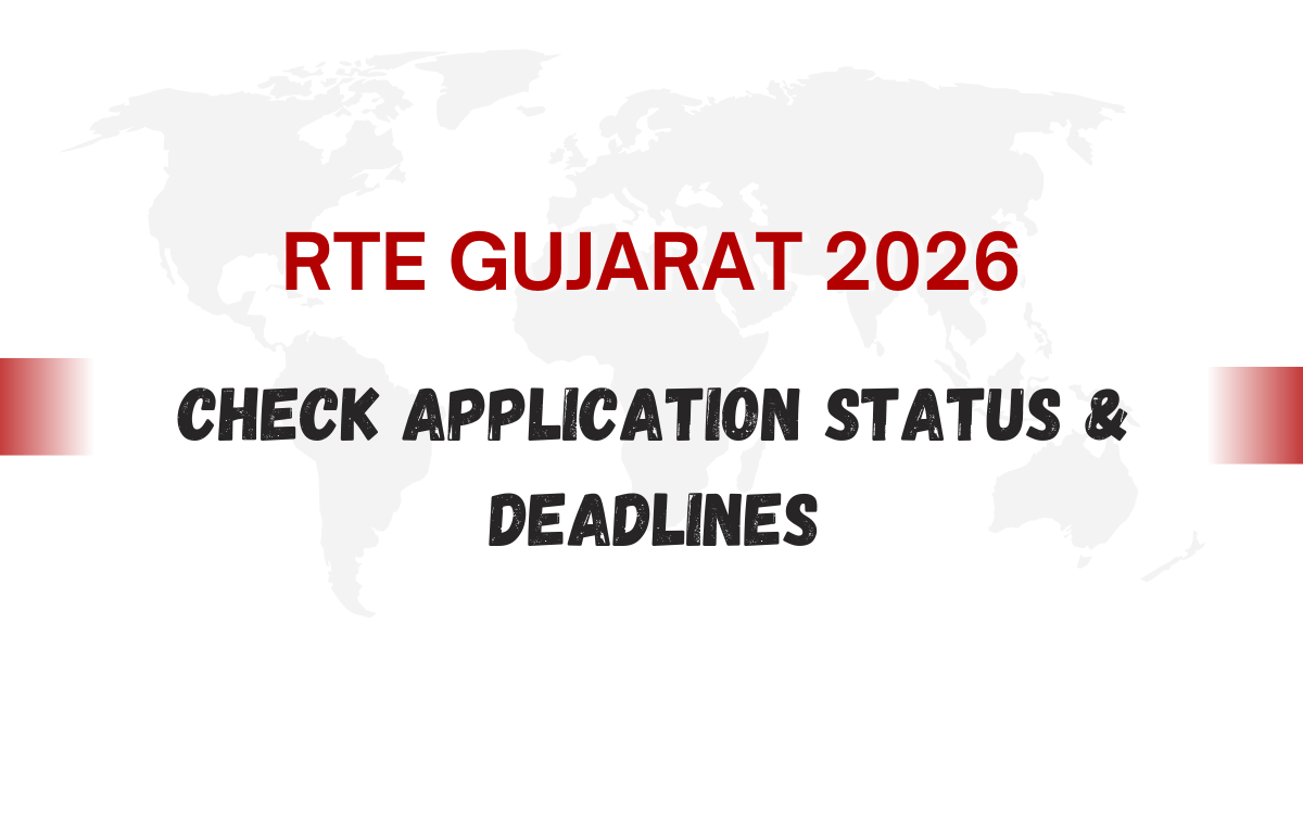 RTE Gujarat Application Status 2026: Direct Link & Guide