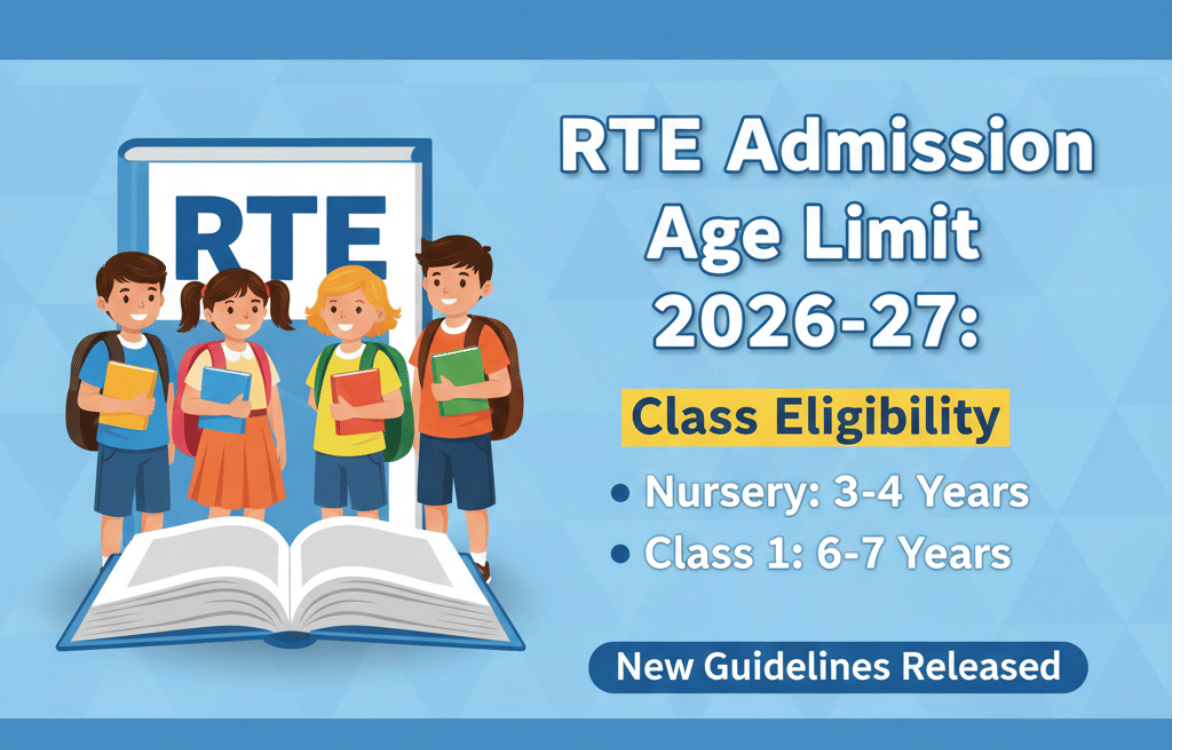 RTE 2026-27 Age Limit: Class-Wise Eligibility Guide